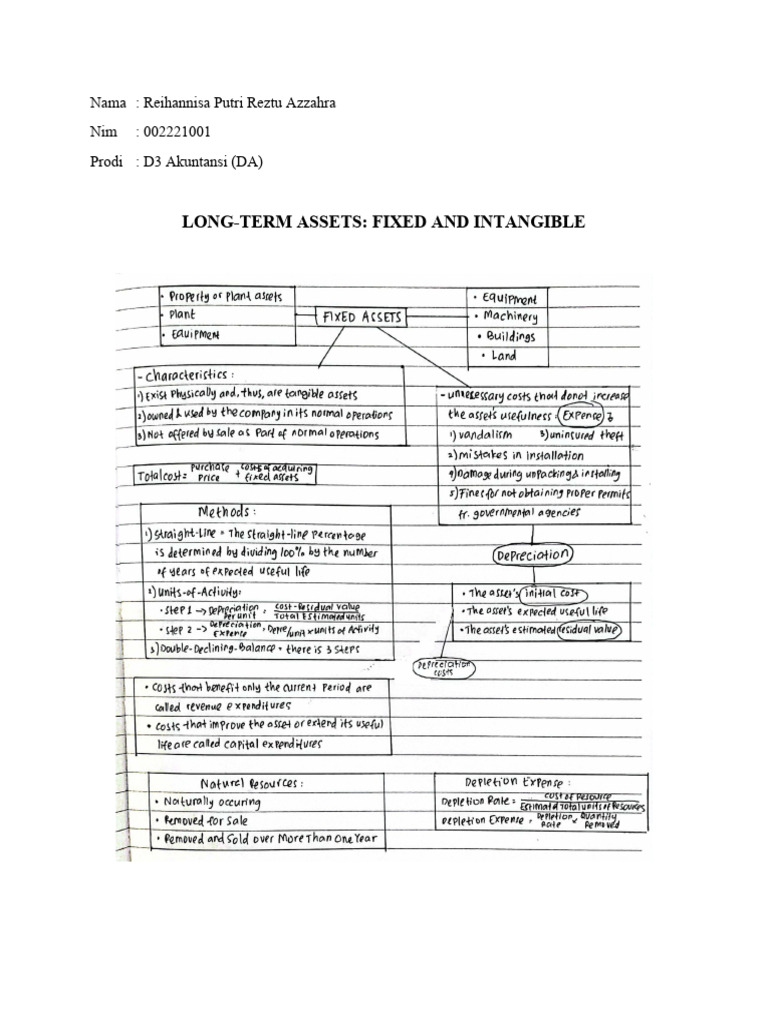 Fixed Assets and Intangible Assets | PDF