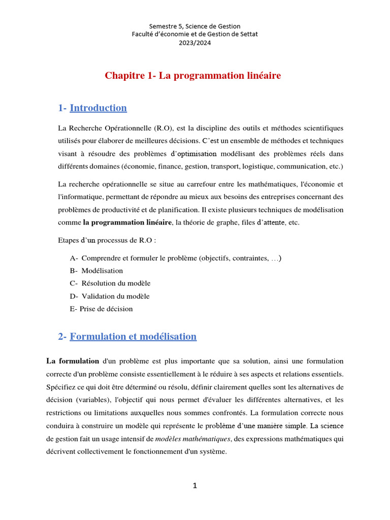 CHP 1 | PDF