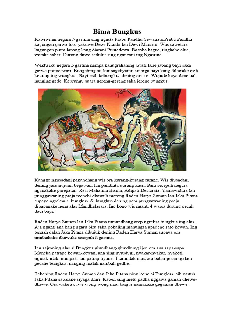 Kliping Tentang Wayang | PDF