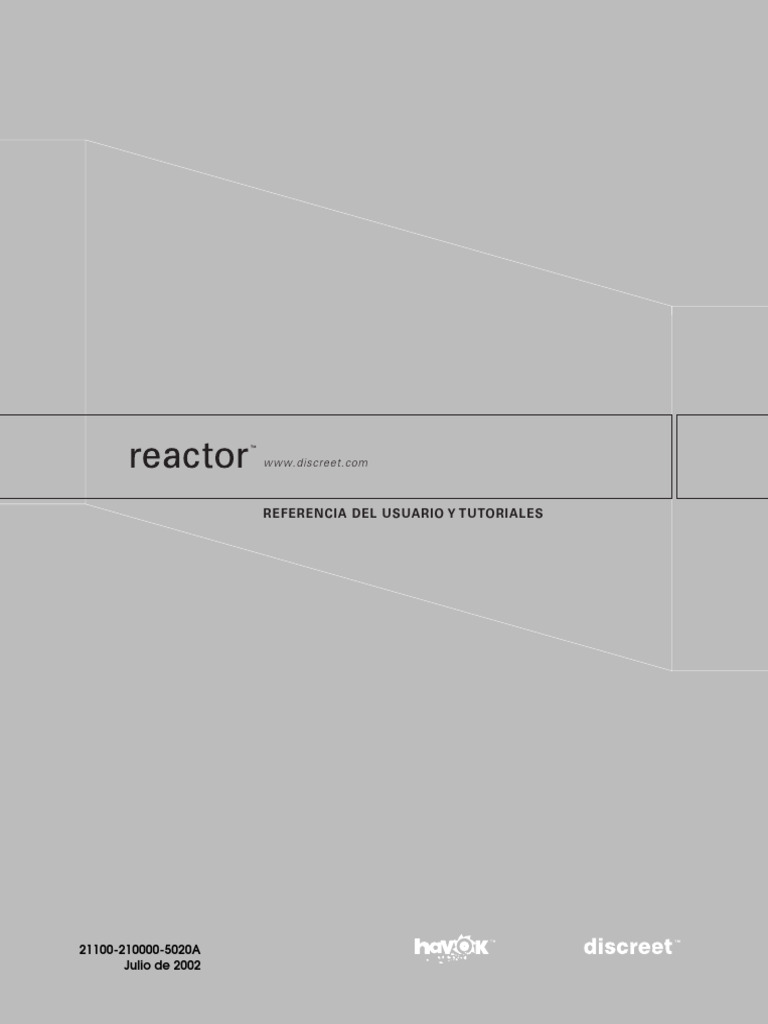 Reactor Reference and Tutorials | PDF | Cad automático | Sombra
