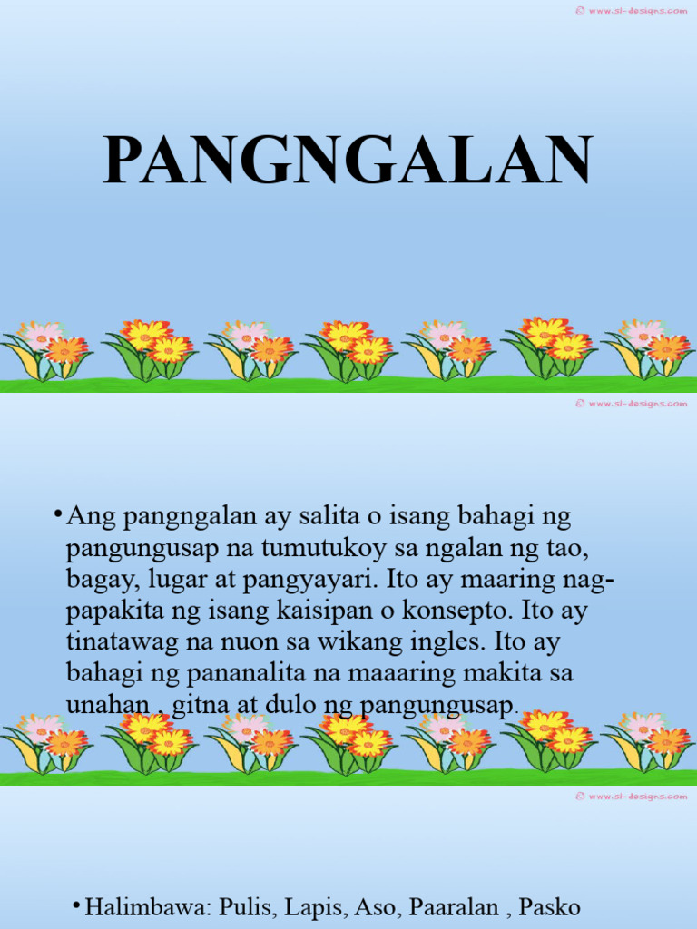 PANGGALAN | PDF