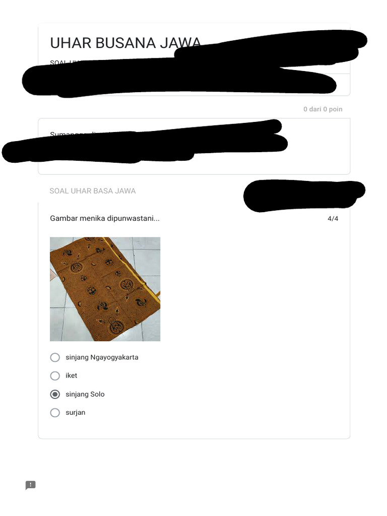 Uhar Busana Jawa | PDF