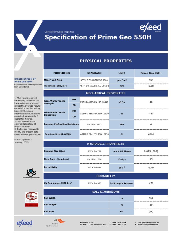 Prime Geo 550H.. | PDF | Secondary Sector Of The Economy | Mechanical ...