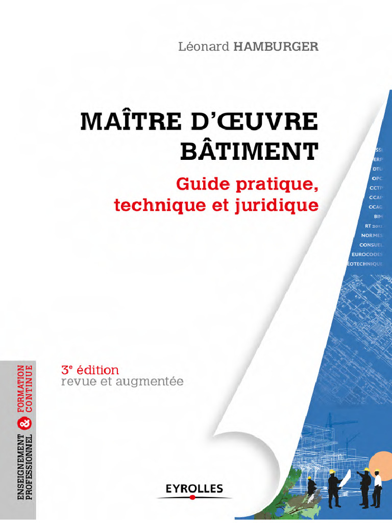 Maître D'Oeuvre Bâtiment Guide Pratique, Technique Et Juridique - Hamburger (PDF) FR | PDF