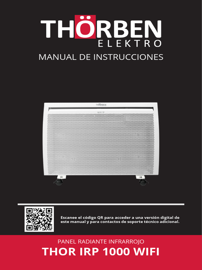 Manual THOR IRP 1000 WIFI IM 221026 | PDF