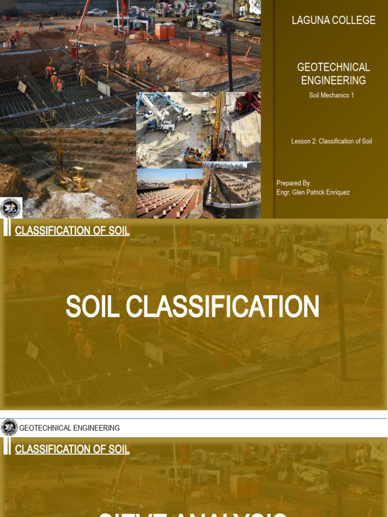Module 2 (Soil Classification) | PDF