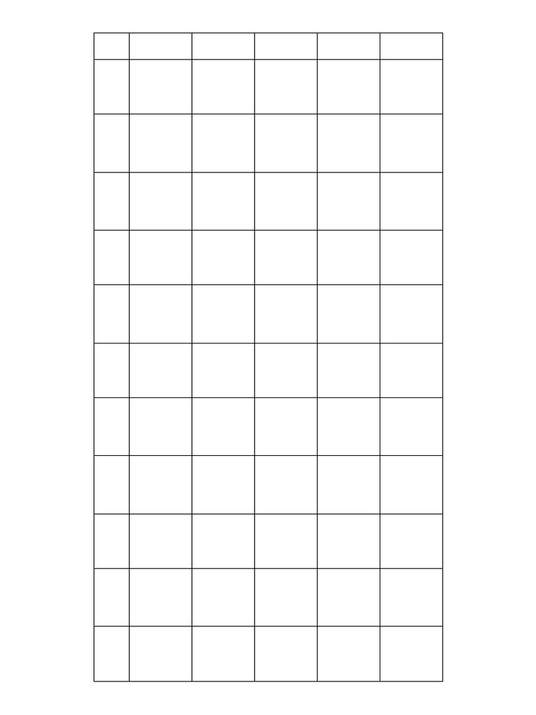 Kana Blank Practice Sheet | PDF