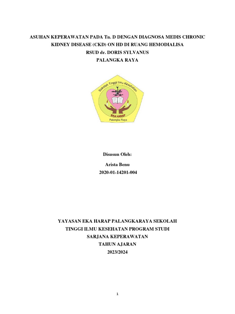 LP + Askep CKD ON HD | PDF | Nephrology | Internal Medicine