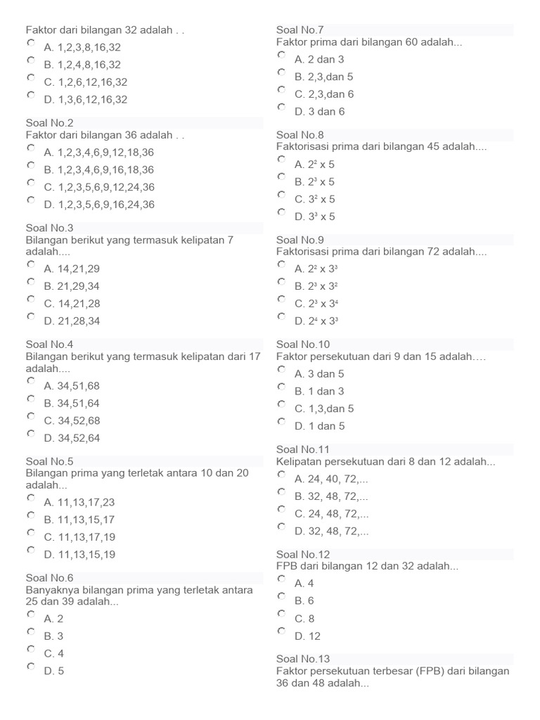 PH MTK KPK FPB | PDF