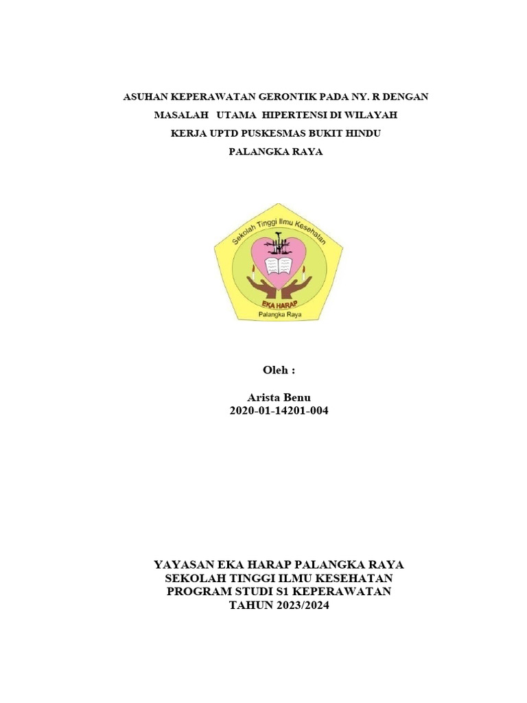 LP ASKEP PKM Menteng Arista | PDF