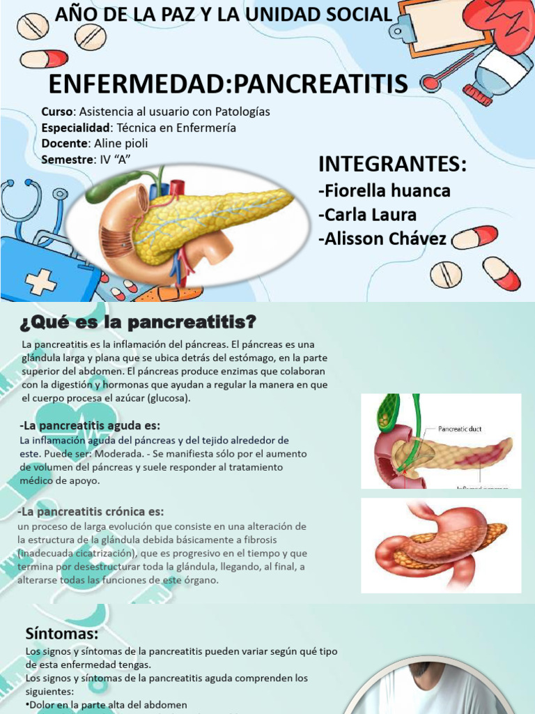 La Pancreatitis | PDF