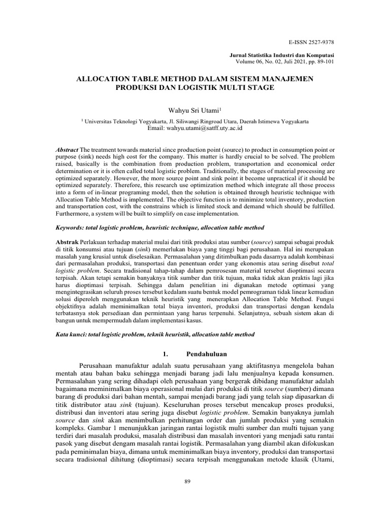 Wahyu Sri Utami 89 101 | PDF