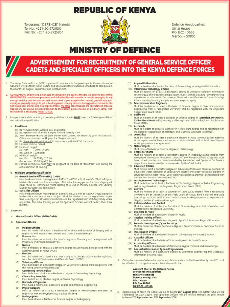 Cadets 4498 01 Ministry of Defence | PDF