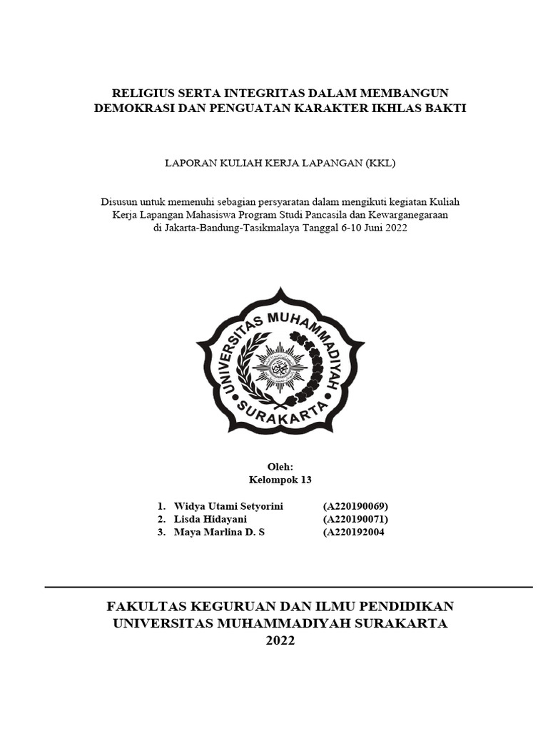 Laporan KKL Lengkap | PDF