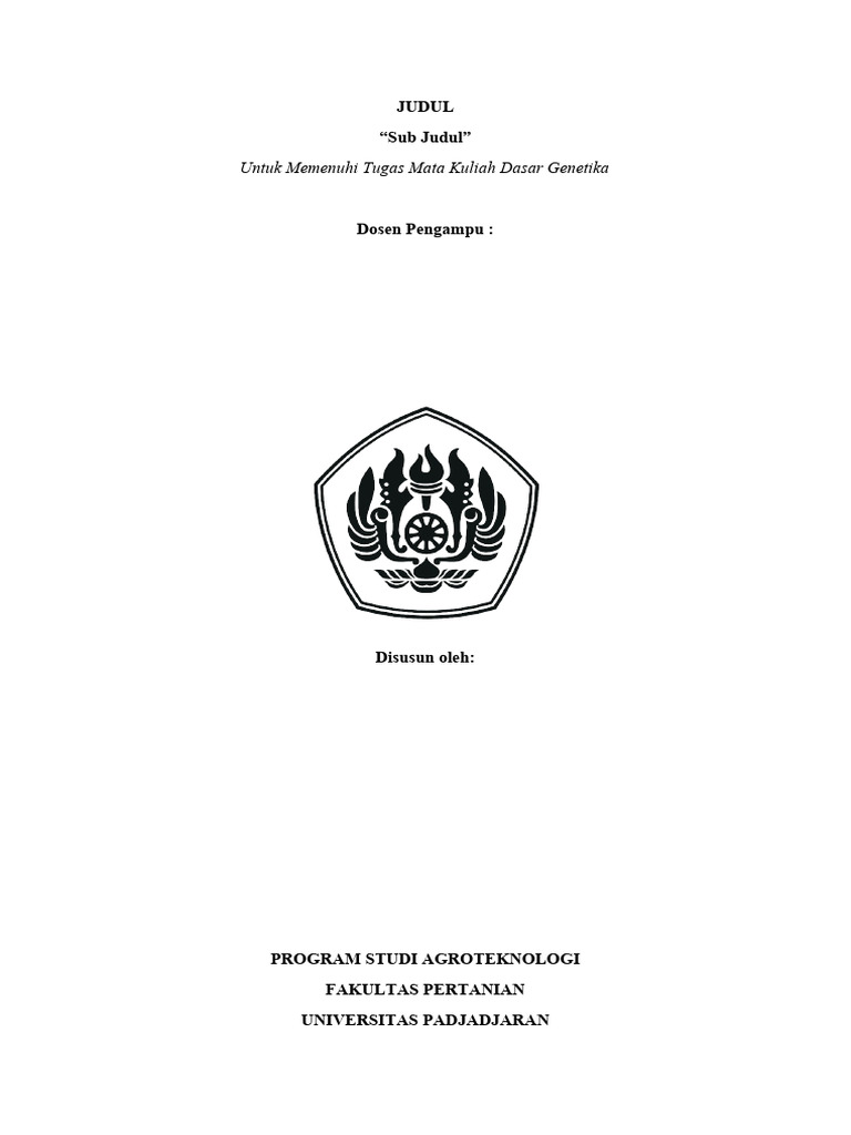 Cover Tugas Pdf