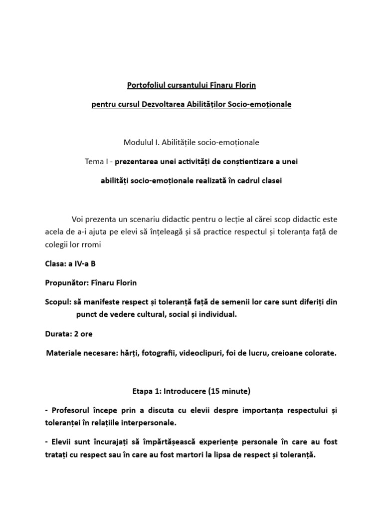 Portofoliu DSE Tema I | PDF