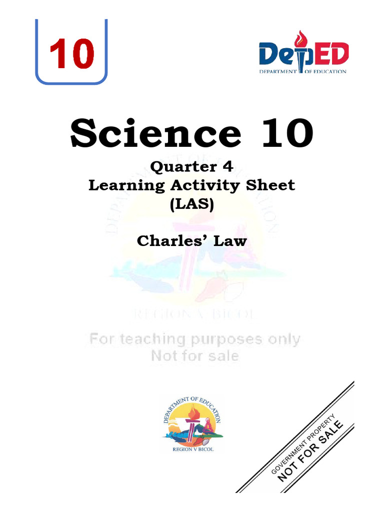 Science 10 Q4 LAS Week 1.2 | PDF