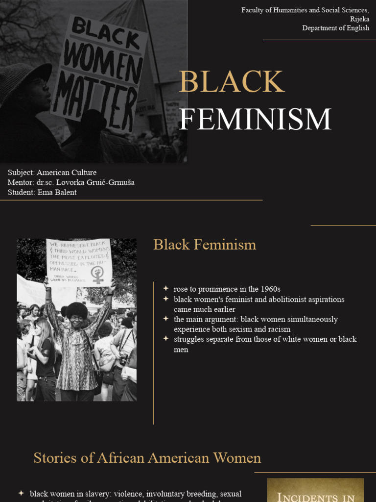 Black Feminism | PDF