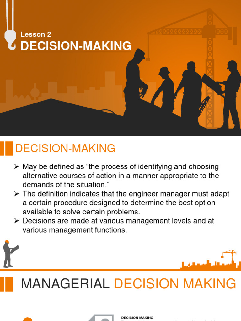 Lesson 2-Decision-Making | PDF