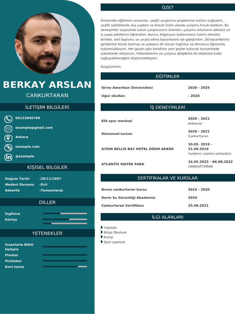 Örnek CV 51 cv13-3 | PDF