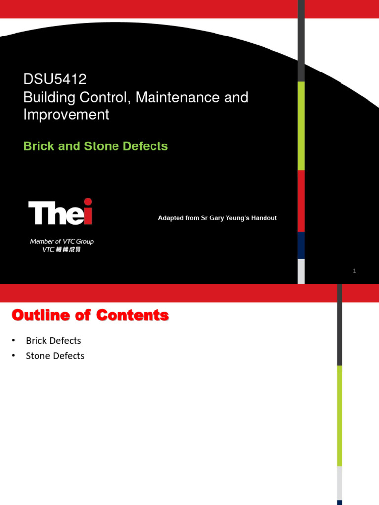 Lecture 6 - Brick and Stone Defects | PDF | Sodium Hydroxide | Brick