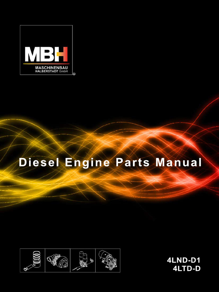 Diesel Engine Parts Manual D-Series | PDF