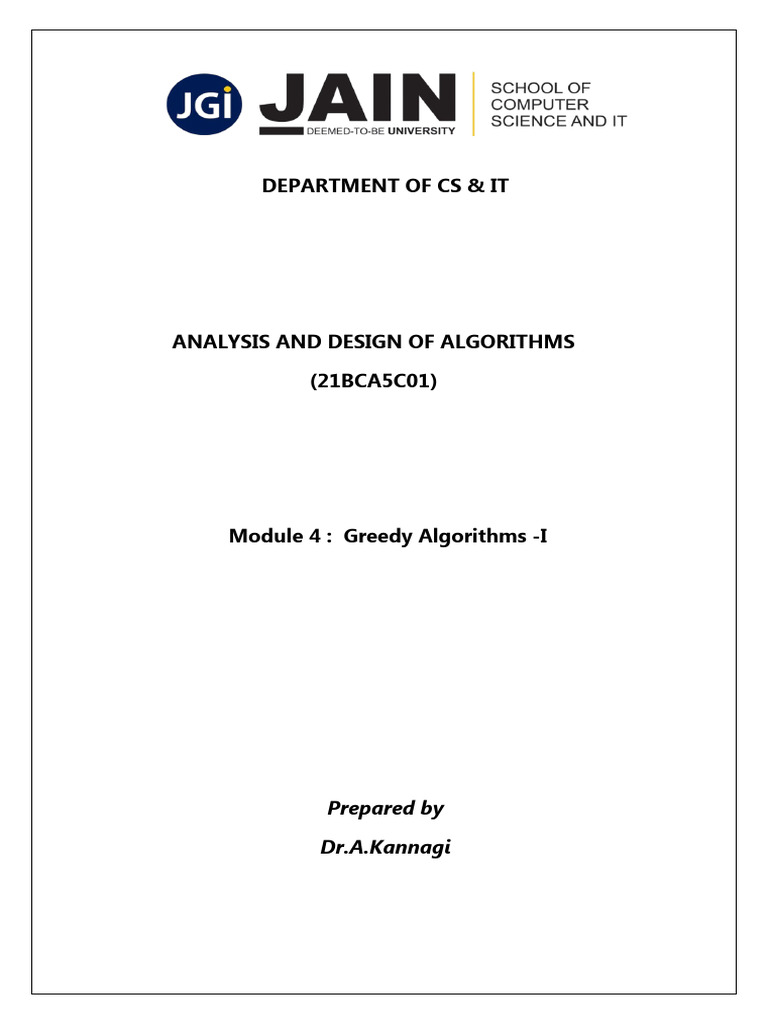 Ada Module 4 Notes | PDF