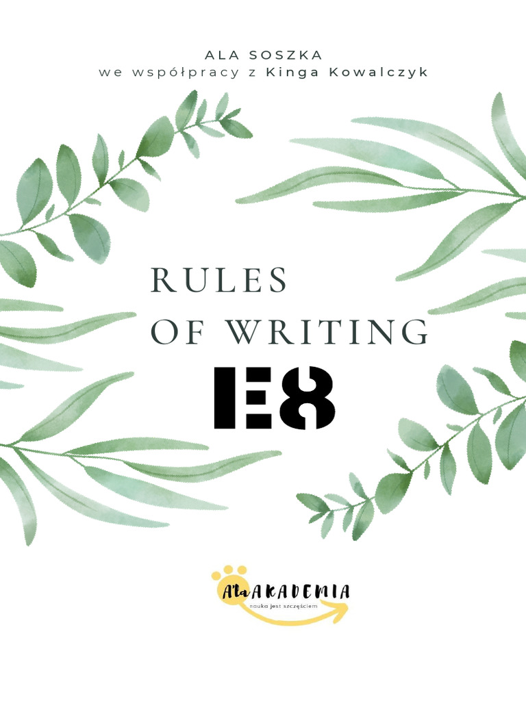 Writing E8 | PDF