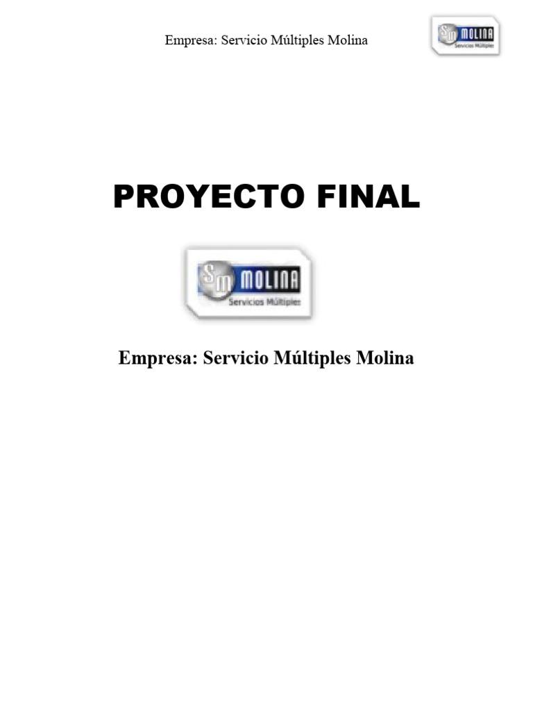 Proyecto Final Grupal (Tercer Parcial) | PDF | Contabilidad | Business