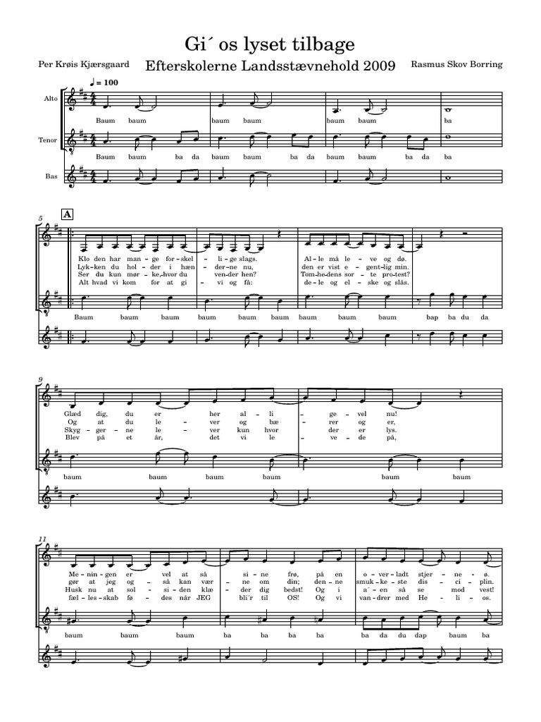 Gi Os Lyset Tilbage | PDF