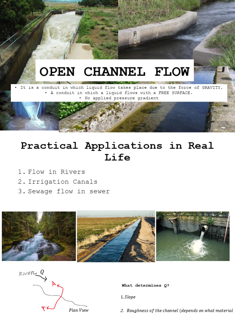 Open Channel Flow | PDF | Fluid Dynamics | Laminar Flow