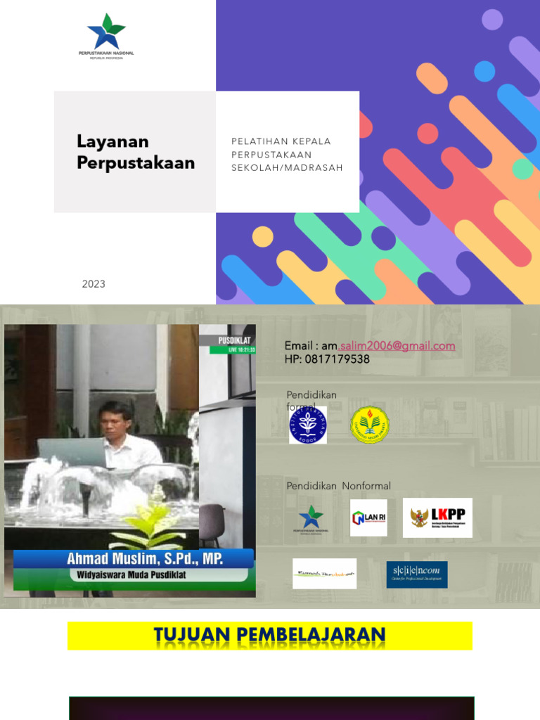 Layanan Perpustakaan KPS 2023 | PDF