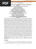 Evolution of Patronage Politics in the Philippines | PDF | Patronage
