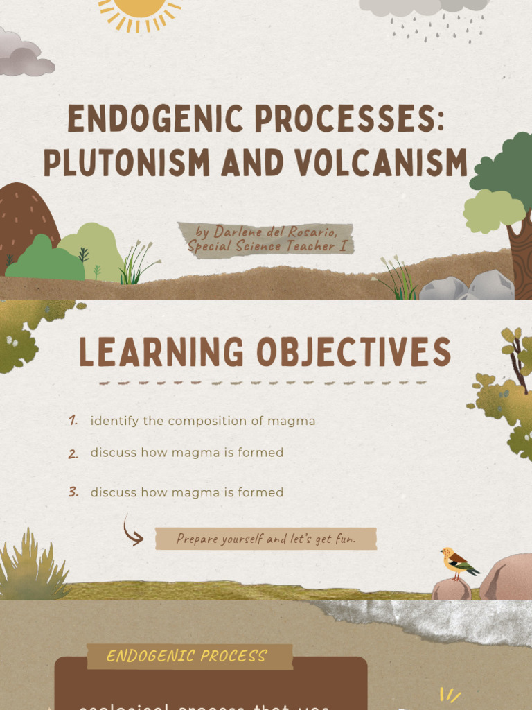 Plutonism and Volcanism | PDF