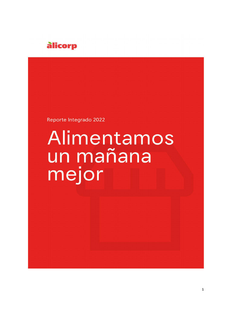 Reporte Integrado Alicorp 2022 | Descargar gratis PDF | Sustentabilidad | Residuos