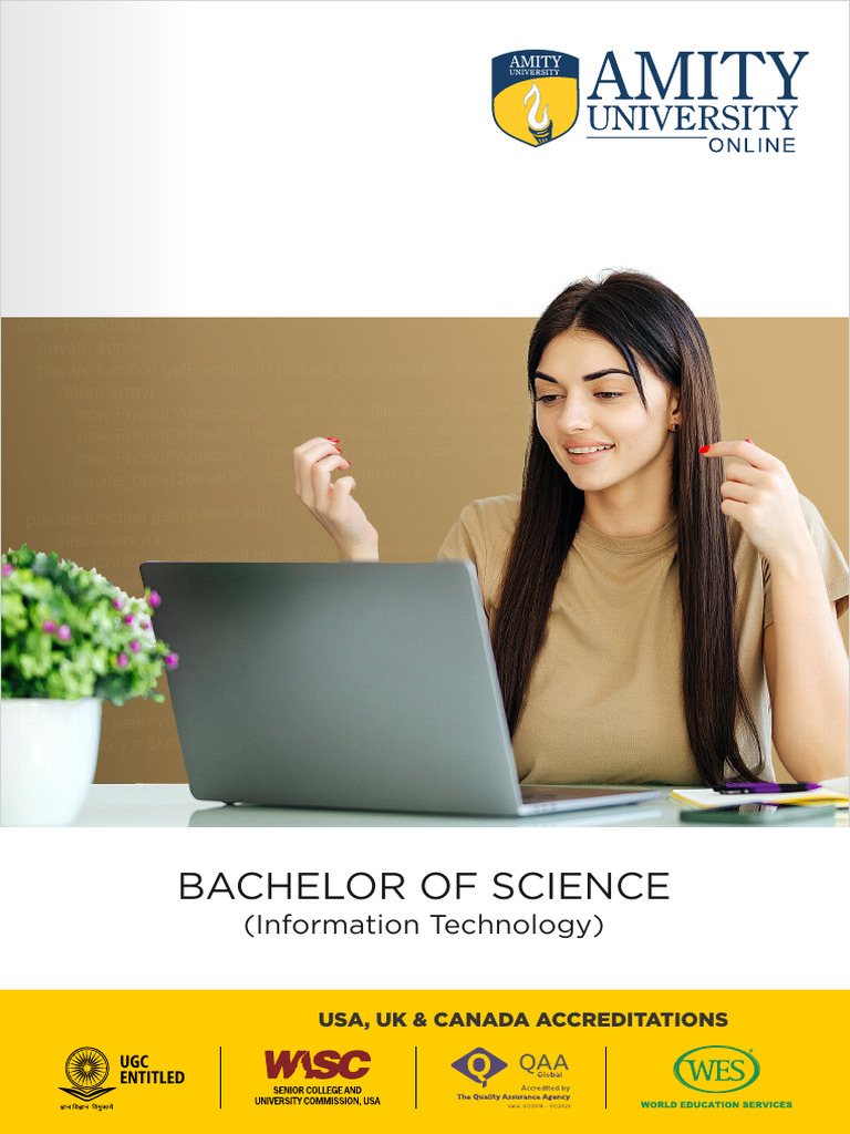 BSC IT Brochure | Download Free PDF | Master Of Business Administration ...
