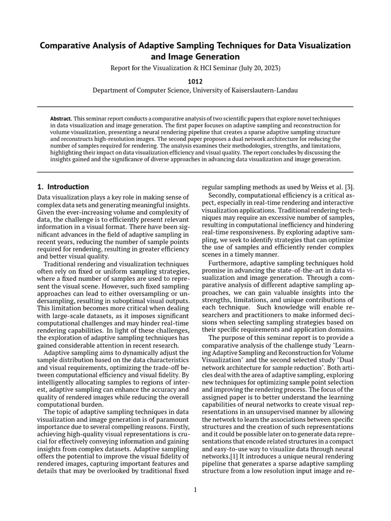 1012 HCI Seminar | Download Free PDF | Visualization (Graphics) | Rendering (Computer Graphics)