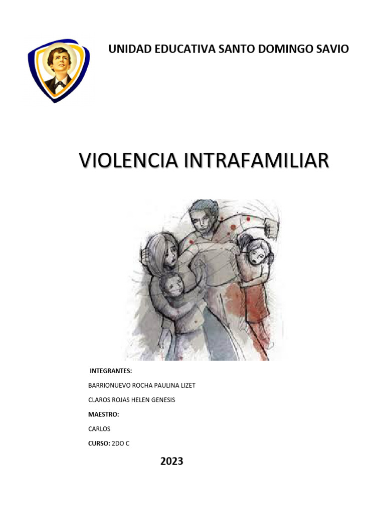 Violencia Intrafamiliar Pdf
