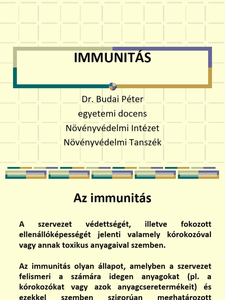 Immunitás | PDF