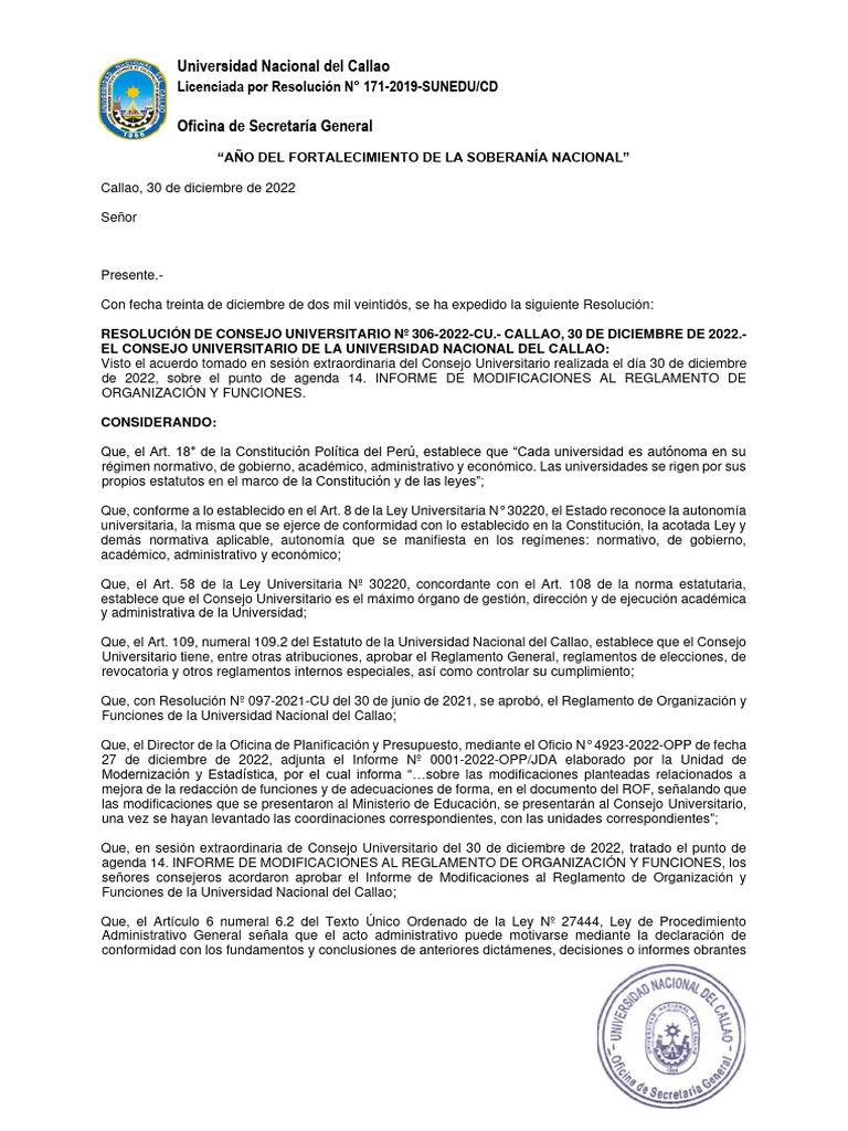 ROF Modificado | PDF