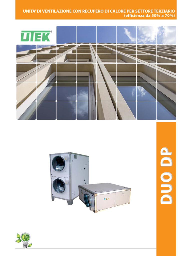 scheda tecnica_UTEK duo dp | PDF