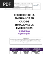 Plan de Emergencia Médica MEDEVAC | PDF | Hospital | Primeros auxilios