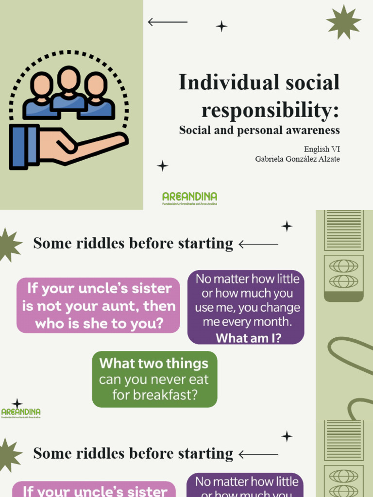 Individual Social Responsibility | PDF