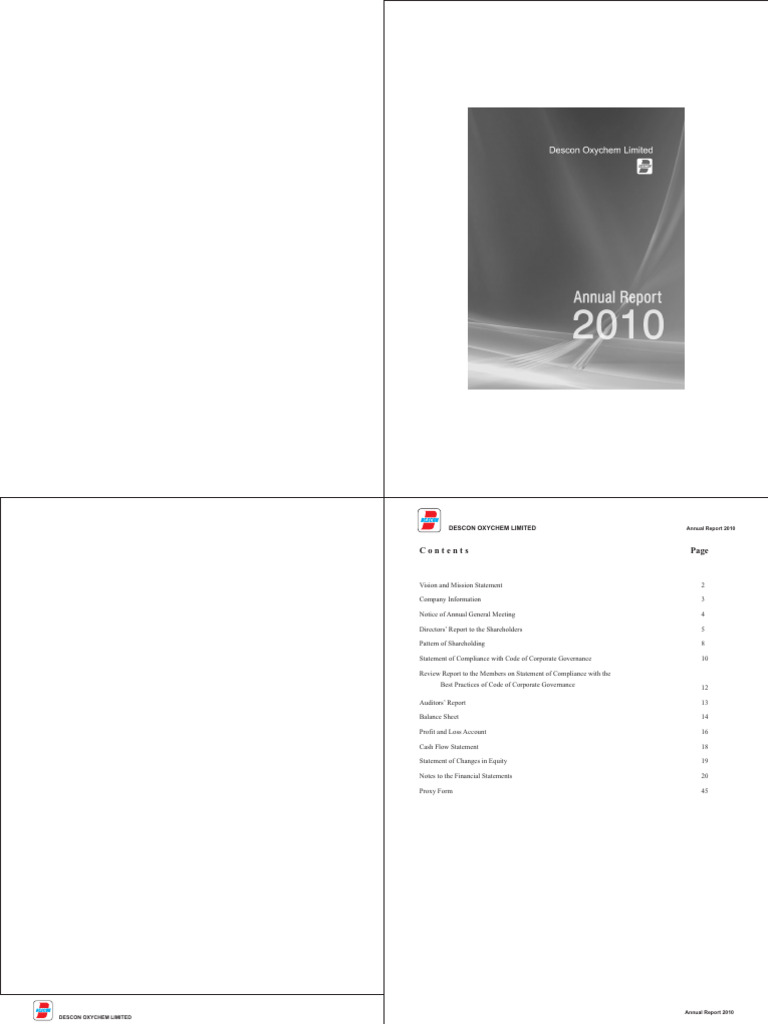Descon Oxychem 2010 | PDF