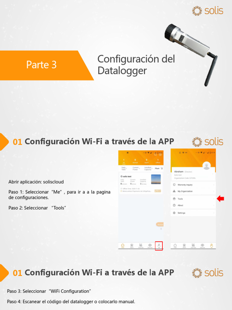 Reconexión Solis | PDF