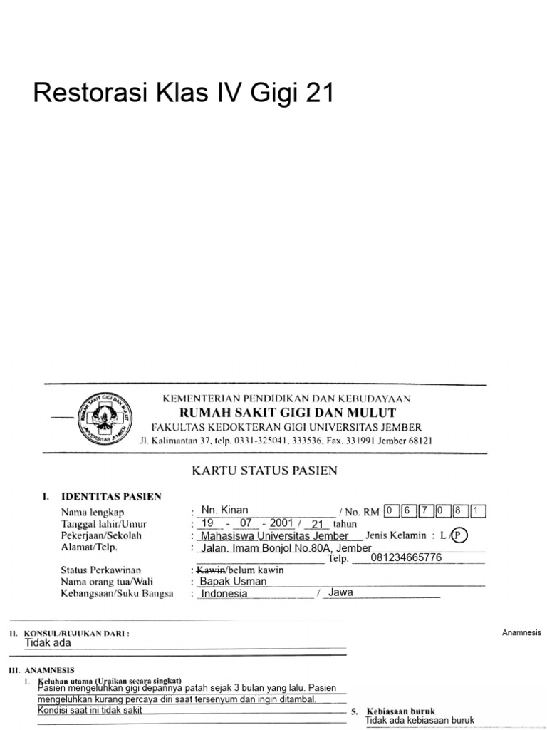 Diskusi Tumpatan Klas IV Nana Inne | PDF