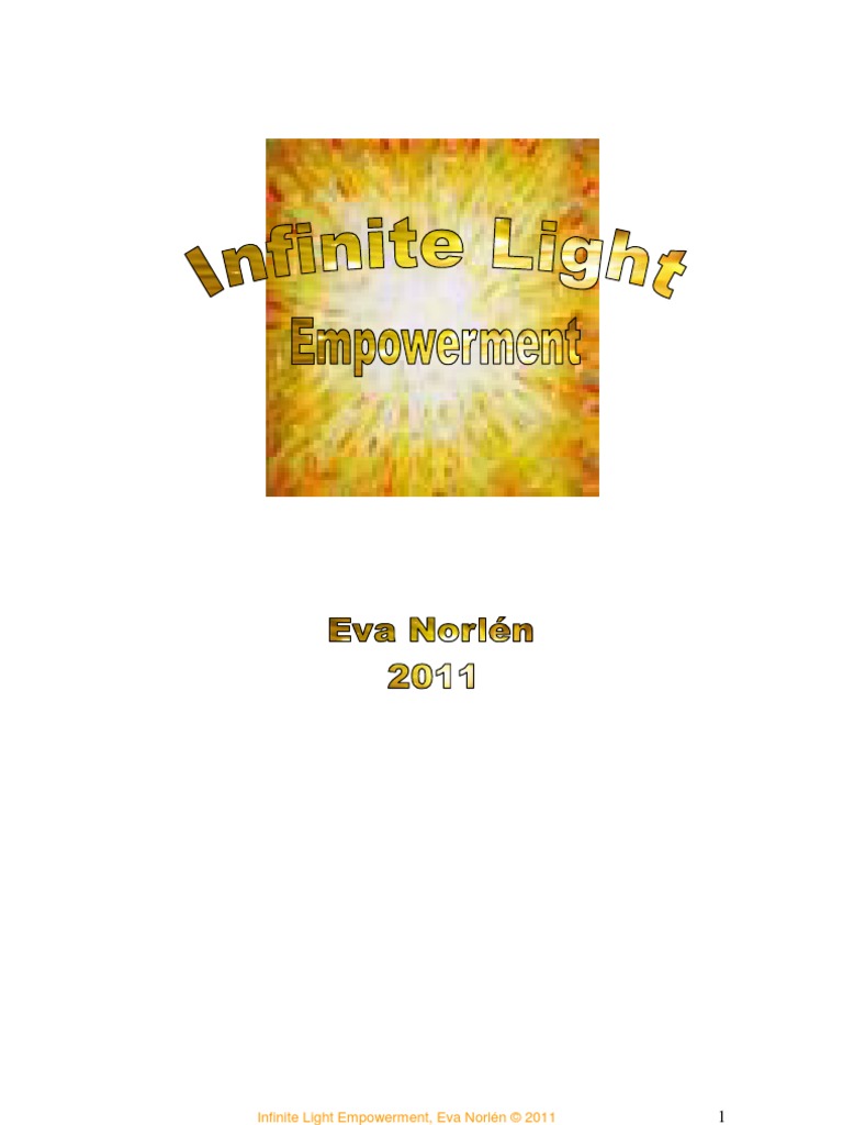 Infinite Light Empowerment | PDF | Breathing | Prayer