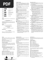 Monster of The Week Hunter Reference Sheets 2.0 | PDF