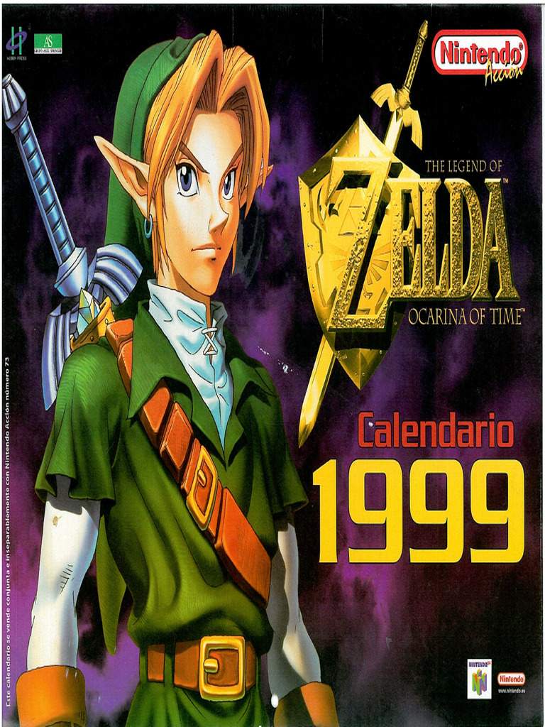 Nintendo Accion 073 Calendario 1999 | PDF