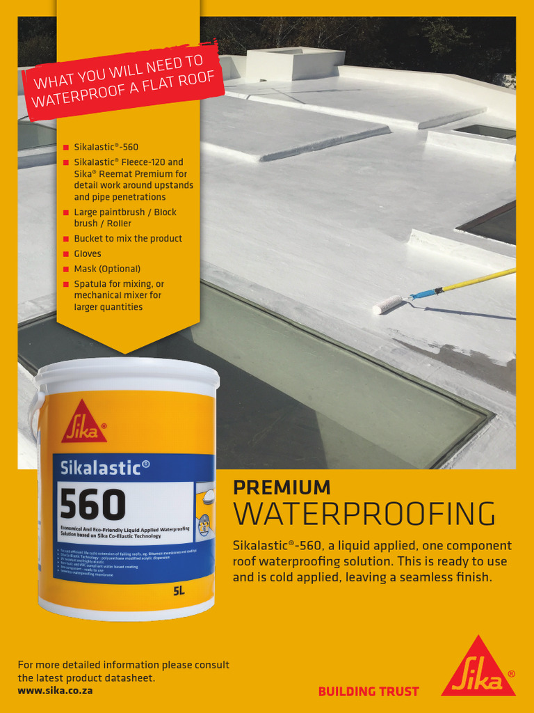 Step by Step Guide For Sikalastic-560 | PDF | Home & Garden